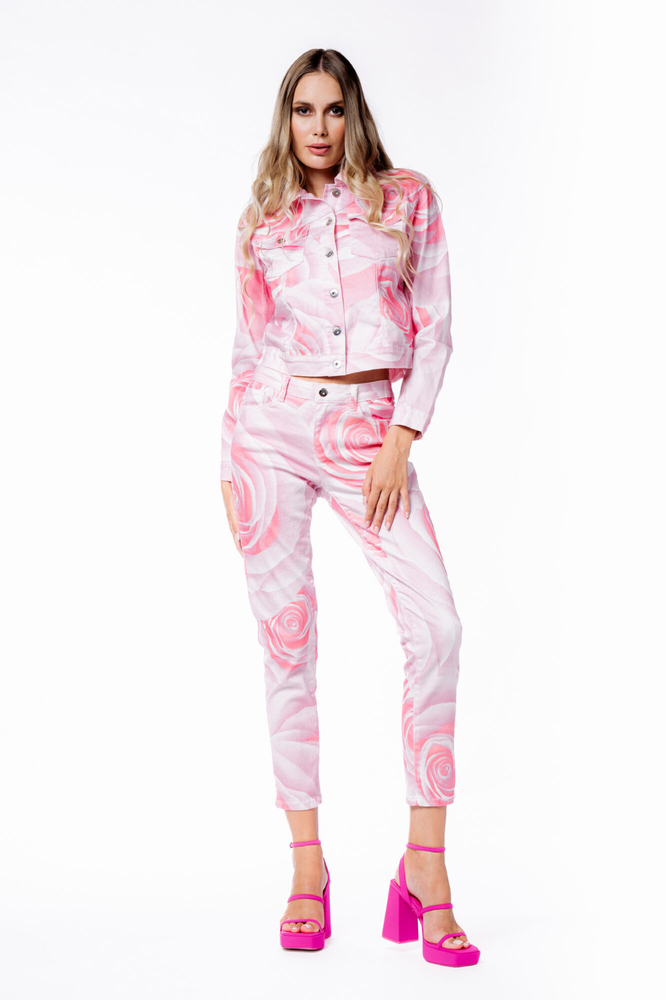 Printed Drill Jacket - NO SECRETS